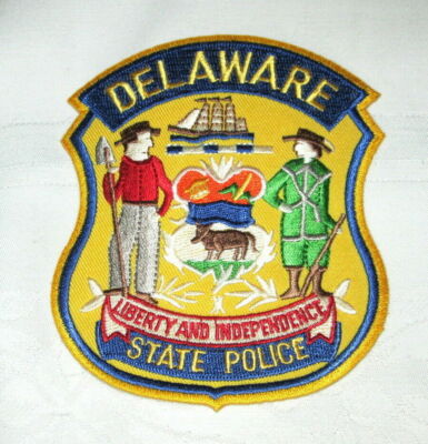**Large DELAWARE STATE POLICE PATCH - NEW** | eBay