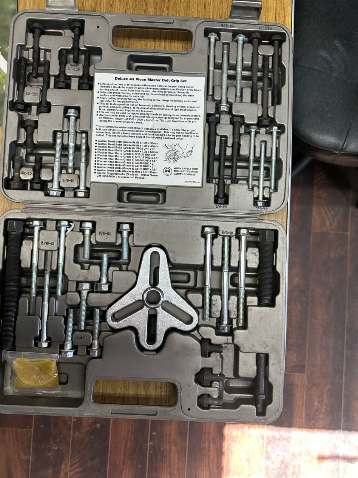 Cornwell Tools Ow-c6501 Deluxe Master Bolt Grip Set Incomplete for sale ...