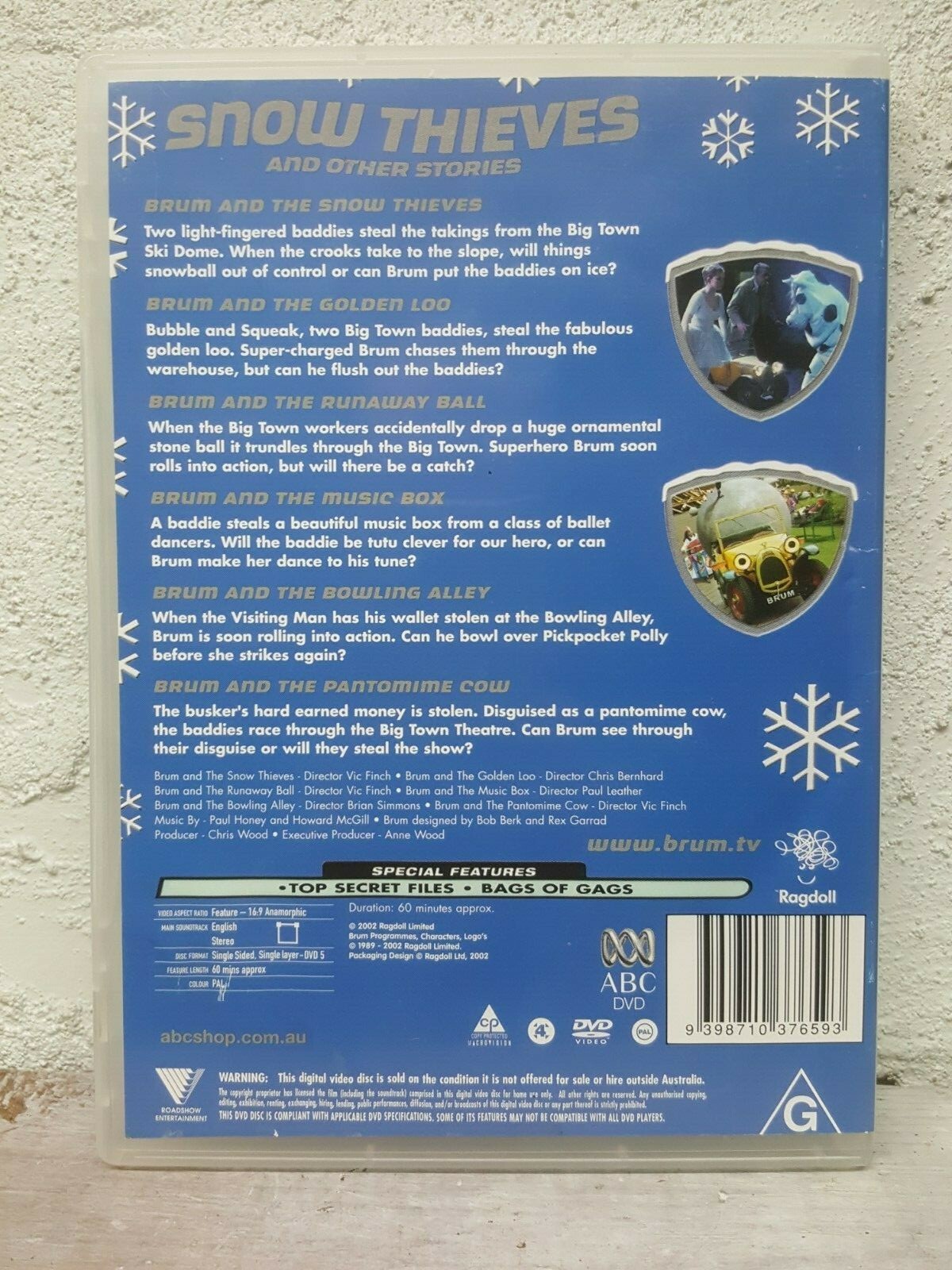 Brum+-+Snow+Thieves+%28DVD%2C+2002%29 for sale online | eBay