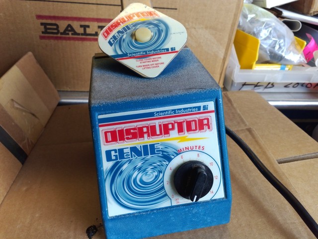 Scientific Industries Si-d236 Disruptor Genie 120vac With Turbomix ...