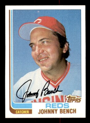 1982 Topps Baseball #400 Johnny Bench NM/MT or Better *d26 | eBay