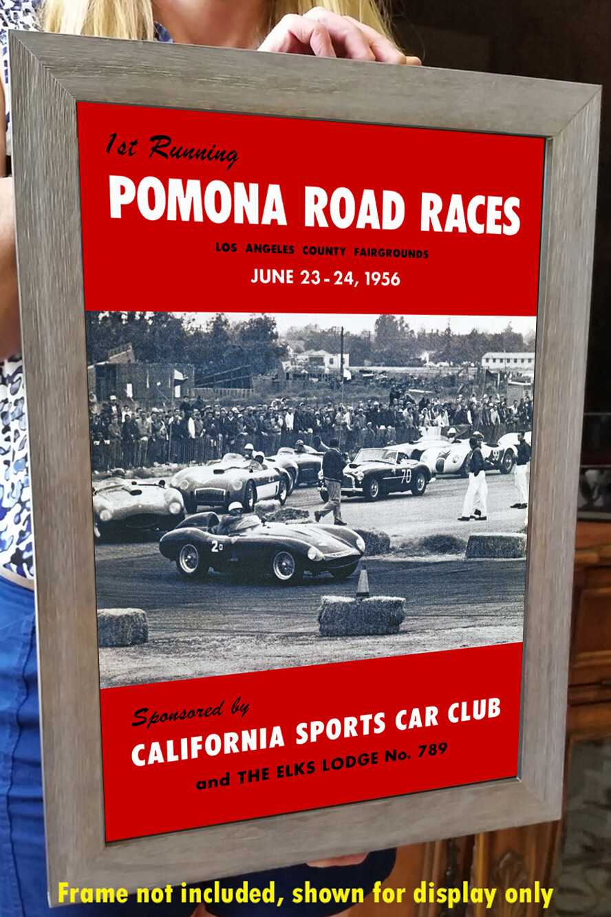 Pomona Road Races - California Sports Car Club 1956 Vintage-Style ...
