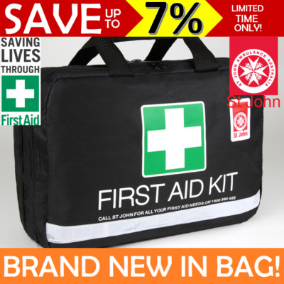 NEW St John Ambulance First Aid Kit LARGE Travel Leisure Work Bag ...