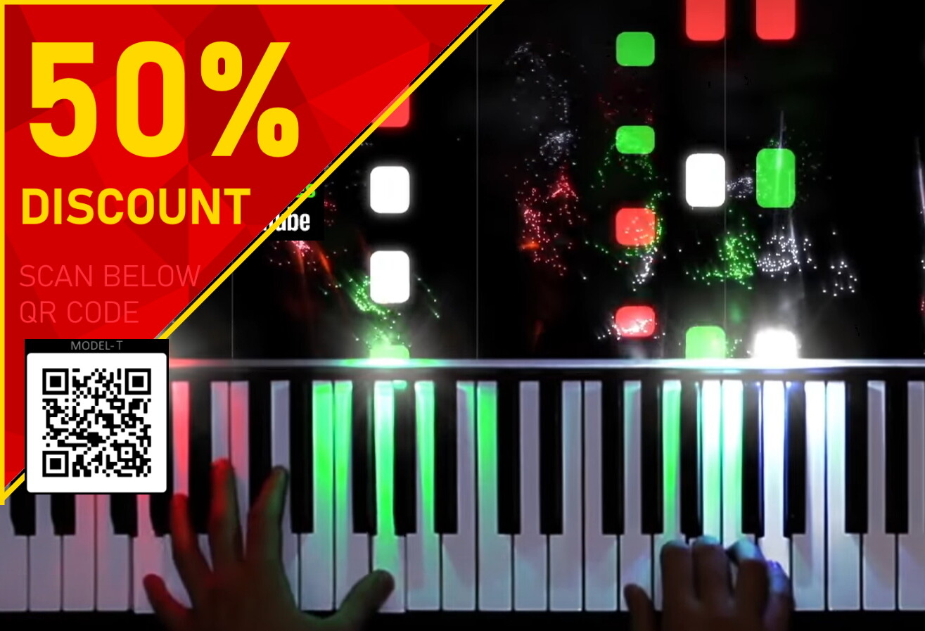 🎹 i-Piano MIDI LED Visualizer | Self-Tutor | Light up Keys | for MIDI ...