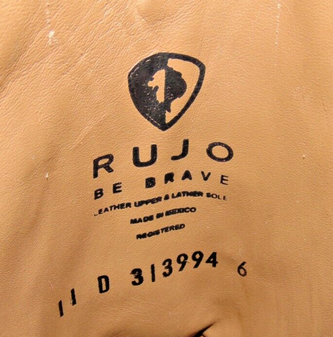 Mens Rujo The Deacon Brown Full Quill Ostrich Cowboy Boots 11 D New w/o ...