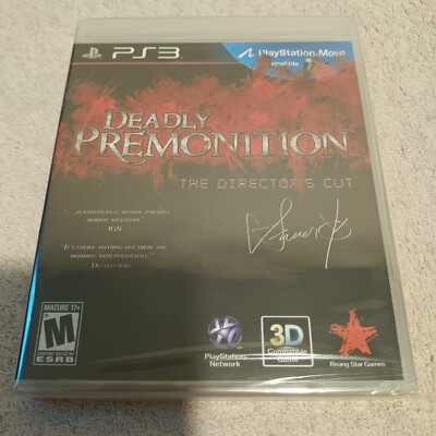 PS3 Brand New Deadly Premonition: Director's Cut | eBay