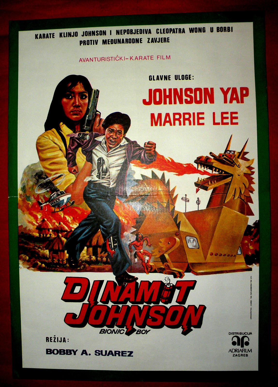 DYNAMITE JOHNSON 1979 BIONIC BOY JOHNSON YAP MARRIE LEE SCI EXYU MOVIE ...