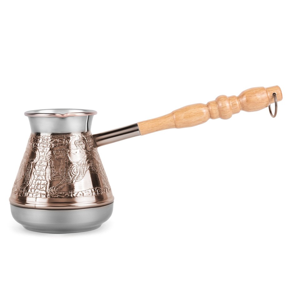 Copper Cezve Turkish Armenian Coffee Pot Turka Турка Ibrik Coffee Maker ...