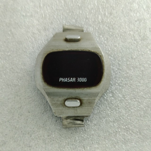Phasar 3000 Digital Watch Dual Battery Quartz Movement Only for Parts ...
