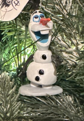 2025 Disney Frozen Olaf Happy Snowman Christmas Tree Ornament New w Tag ...