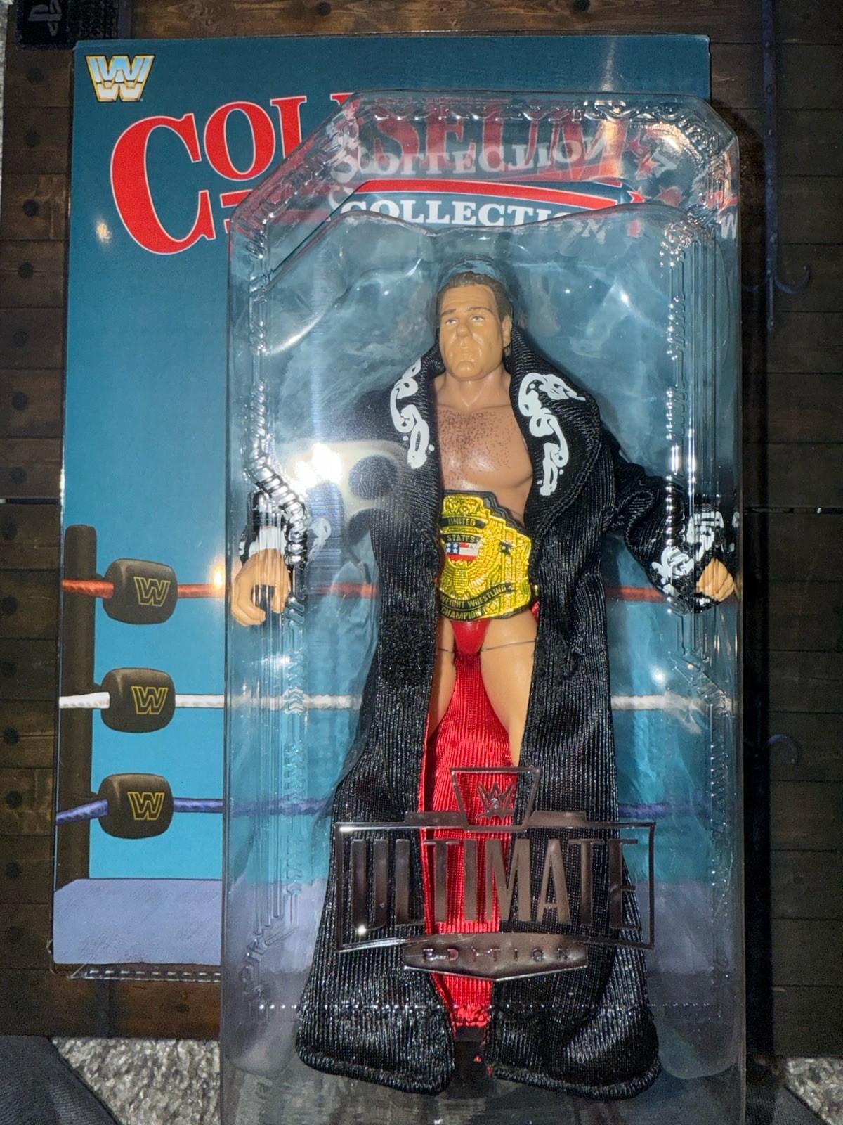 Custom MATTEL WWE Coliseum Collection Ultimate Edition Ric Flair 4 ...