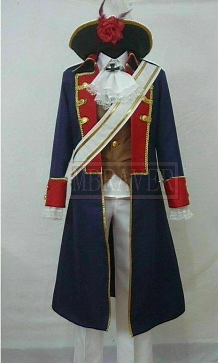Hetalia Prussia Cosplay Costume