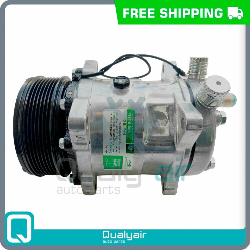 New AC Compressor Vintage - Universal style - 508/ H14 - 12V - 7 Groove ...