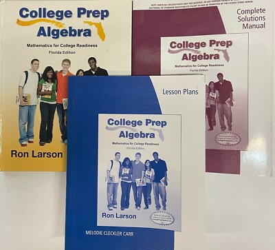 High School College Prep Algebra Student + Solutions Homeschool ...