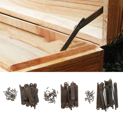 10x Lid Support Hinge Display Stay Lift Up Jewelry Box Case Cabinet ...