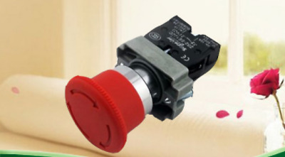 Schneider Emergency stop knob XB2BS541C ZB2BZ101C+ZB2BS54C New #F0 .AA ...