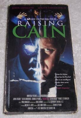 Raising Cain VHS Video John Lithgow Lolita Davidovich | eBay