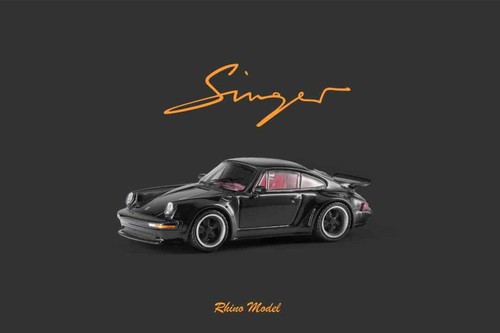 Rhino Model Porsche Singer Turbo 930 Modified Version Black / Red ...