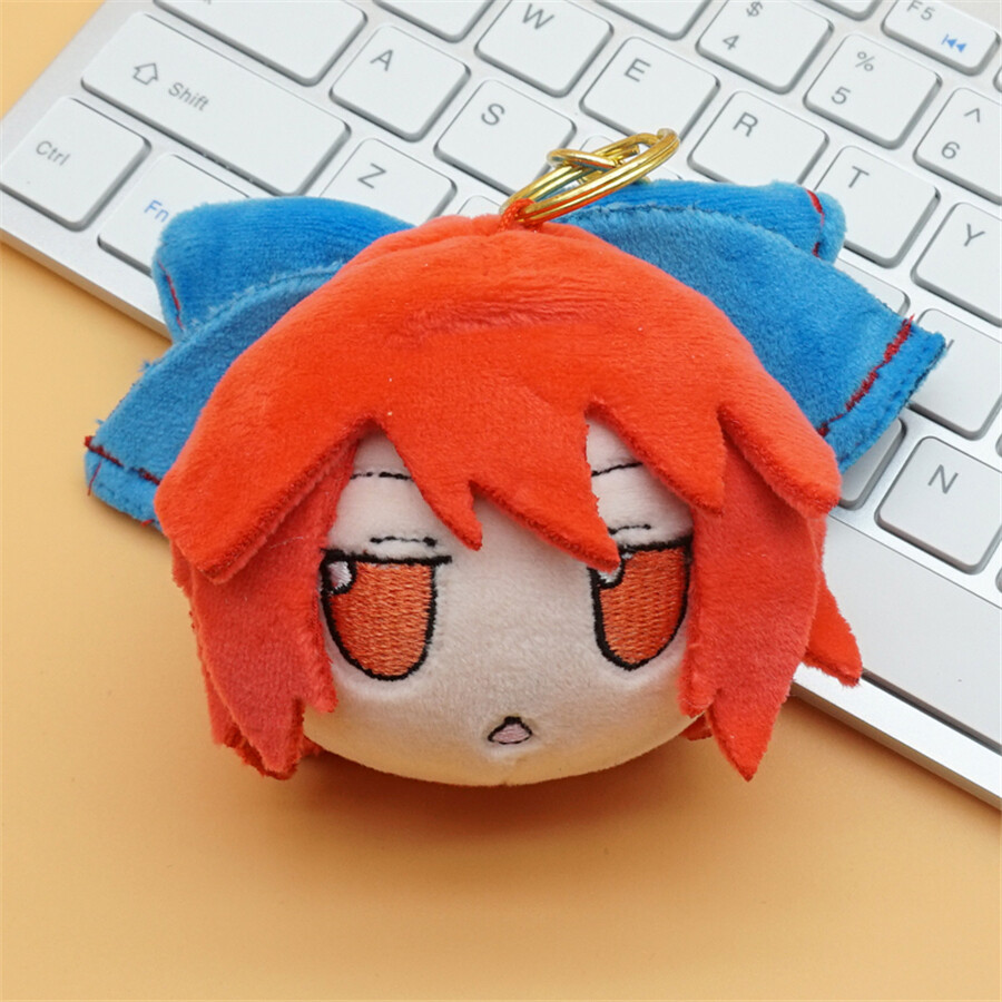 TouHou Project: Cirno Sekibanki Plush Pendant Keychain Elastic TPR ...