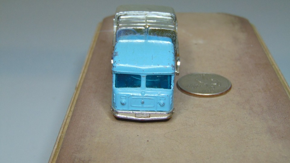 VINTAGE HUSKY S & D REFUSE VAN BLUE AND SILVER MADE IN GT BRITAIN | eBay