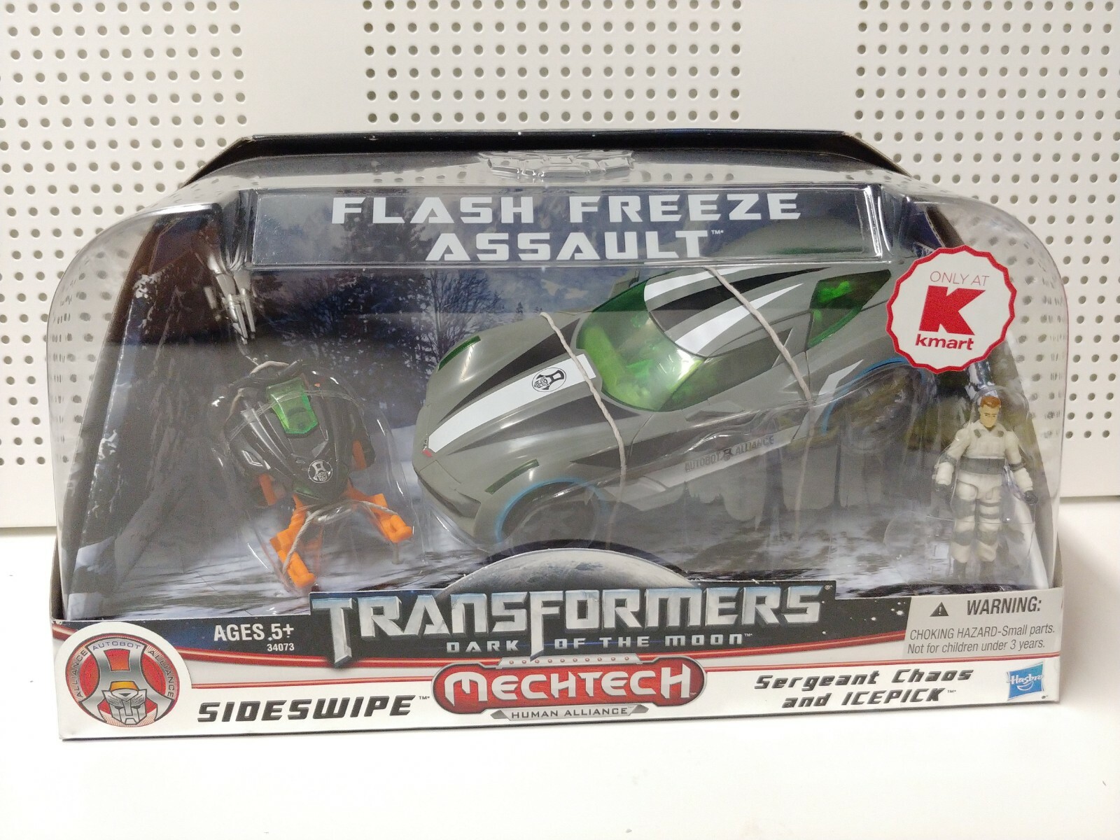 Transformers Alliance Sideswipe Icepick Dark of the Moon Kmart ...