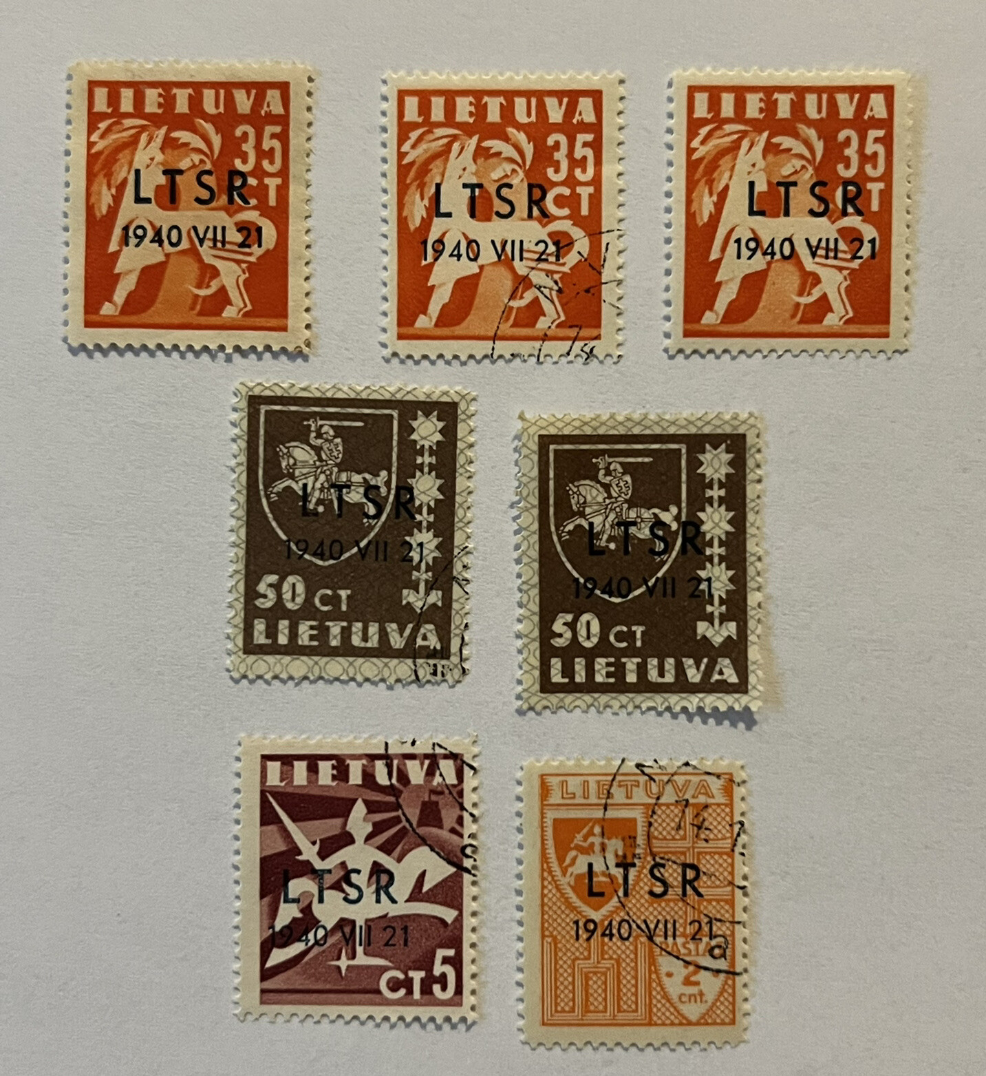 Lithuania rare stamps (Lietuva) for philatelists and other buyers ...