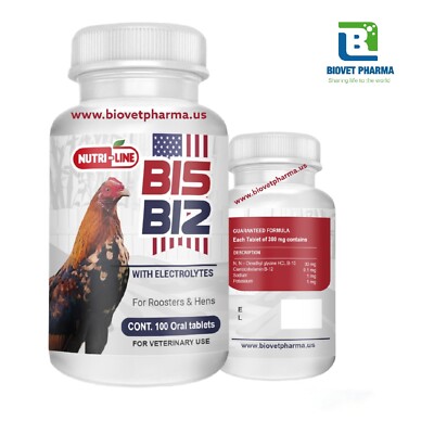 B-15 & B-12 B15&B12 B 15 and B 12 Para Gallos NUTRI-LINE 100 Tab | eBay