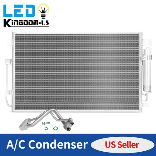 A/C AC Condenser For 07-18 Nissan Altima 09-21 Maxima W/ Receiver Drier ...