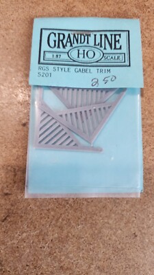 Grandt Line HO RGS Style Gable Trim #5201 | eBay