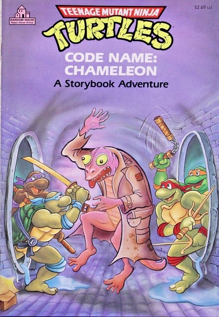 Tmnt Code Name Chameleon-Hh by Kim Ellis (1991, Trade Paperback) for ...