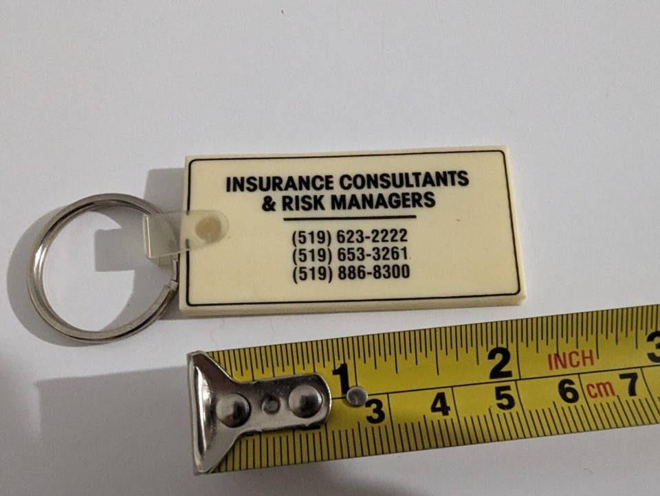 Vintage Key Chain Keychain Key Ring Agri Sure Insurance Brokers ...
