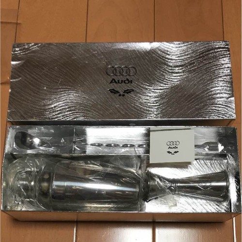 [New] Audi Original Stainless Steel Shaker 3-Piece Set | eBay