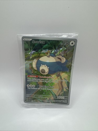 Pokémon TCG - Snorlax - 051 - SV: Scarlet & Violet Promo Cards - Sealed ...