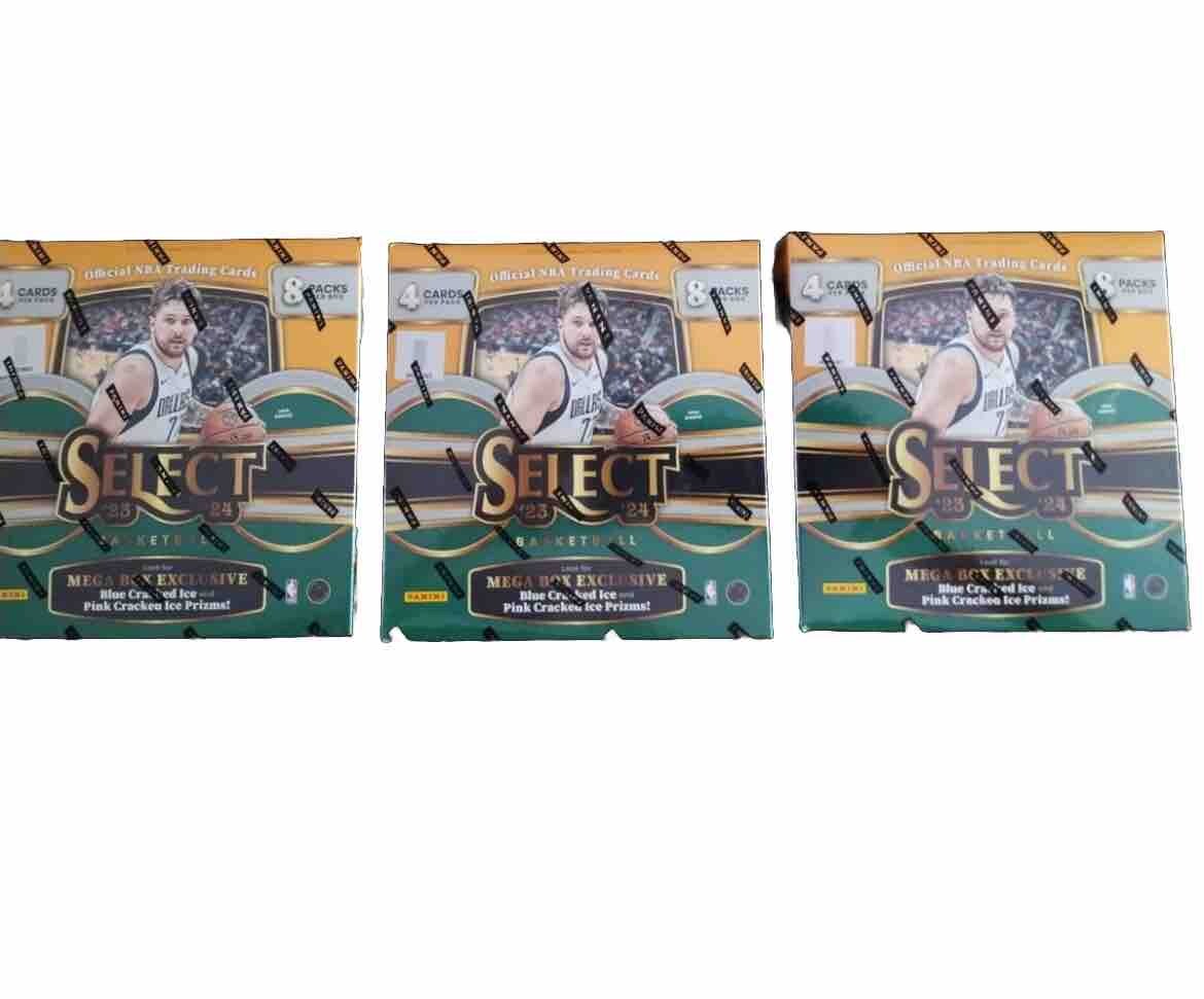 Lot of (3) 2023-24 Panini Select Mega Boxes | eBay