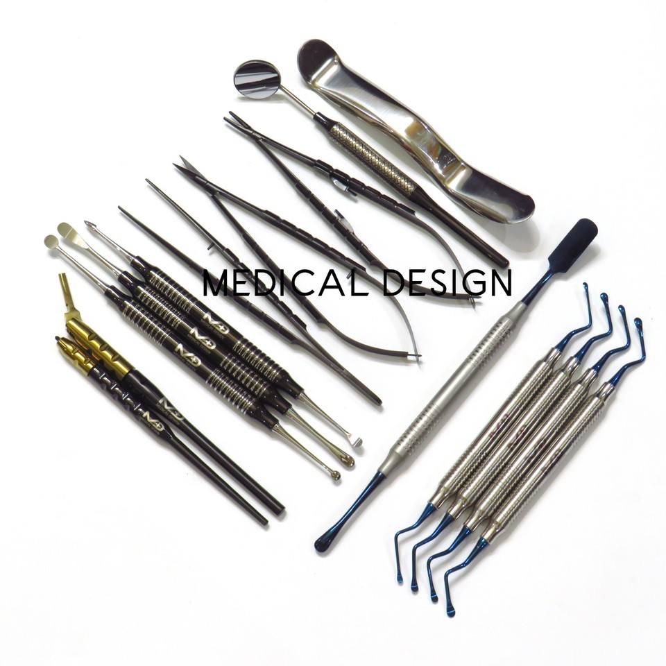 Micro Periodontal Oral Surgery Kit Periosteal Set Dental Dentist Lucas ...