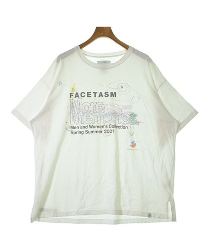 FACETASM T-shirt/Cut & Sewn White 5(Approx. L) 2200377725034 | eBay