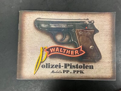 REPRO Vintage Walther Polizei-Pistolen PP / PPK - Owners Manual ...