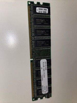 512MB DDR PC266 NANYA RAM | eBay