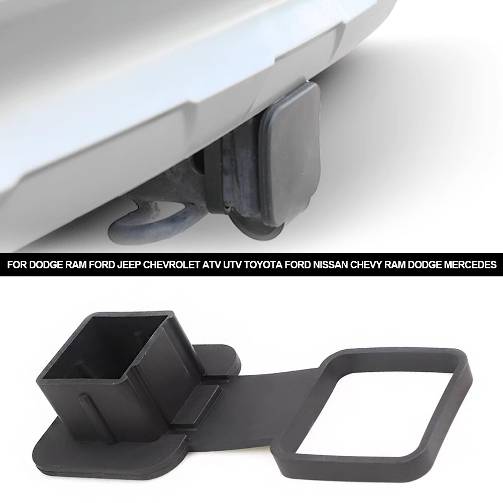 2" Trailer Hitch Cap R2" Trailer Hitch Cap Rubber Hook Plug Receiver ...