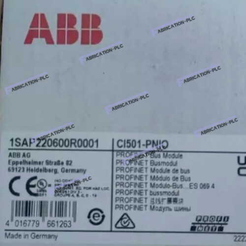 1PC NEW ABB Bus module CI501-PNIO 1SAP220600R0001 FedEx DHL Fast ...