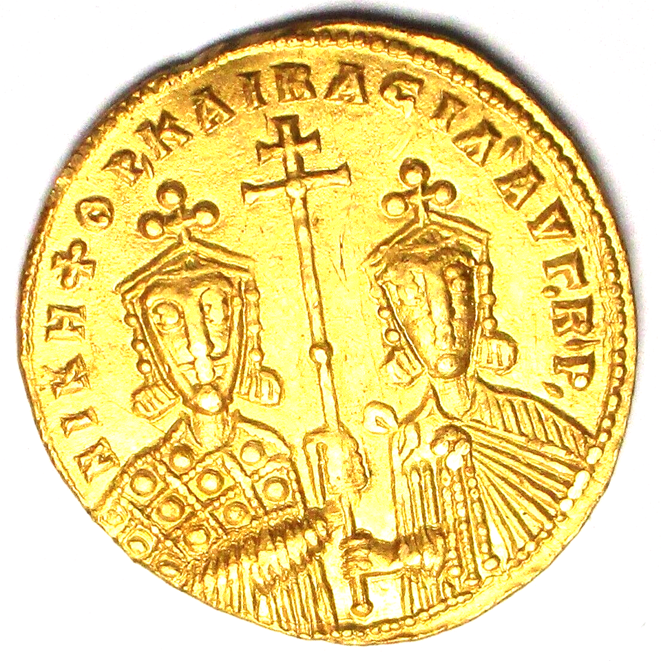 NICEPHORUS II PHOCAS&BASIL II 962-969 GOLD HISTAMENON NOMISMA 4.43g ...