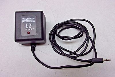 MSA OMEGA BATTERY CHARGER P/N 494716, 12VDC | eBay