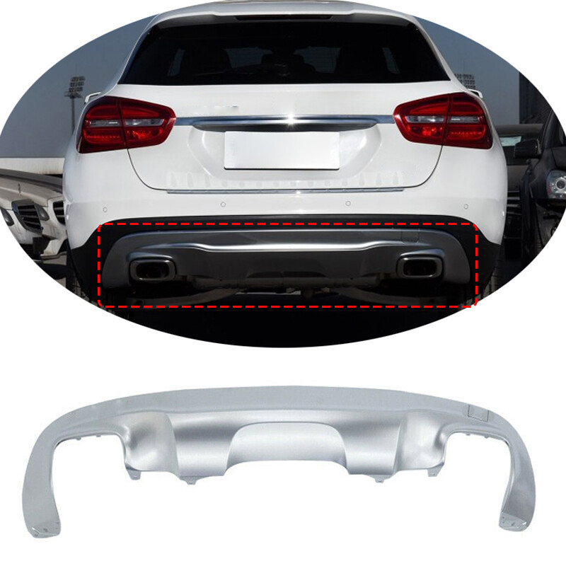 Rear Bumper Protector Cover Trim Plate Fit For Mercedes Benz GLA X156 ...