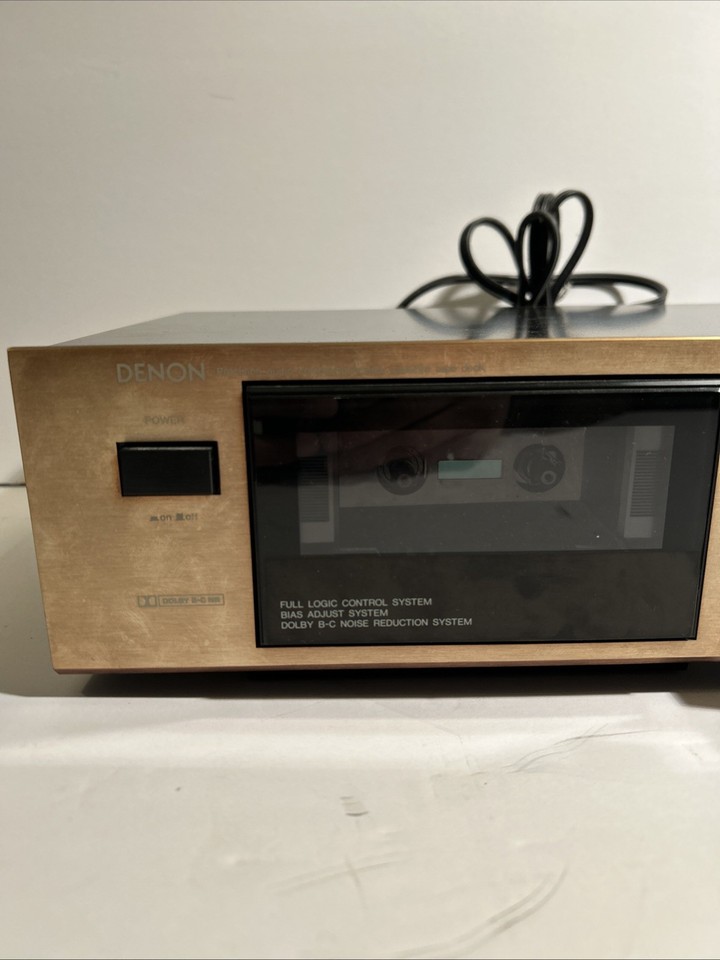 Vintage Denon dr-m07 Precision Audio Component Stereo Cassette Tape ...