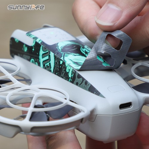 Unique Designs PVC Sticker Set Compatible with For DJI For NEO Remote ...