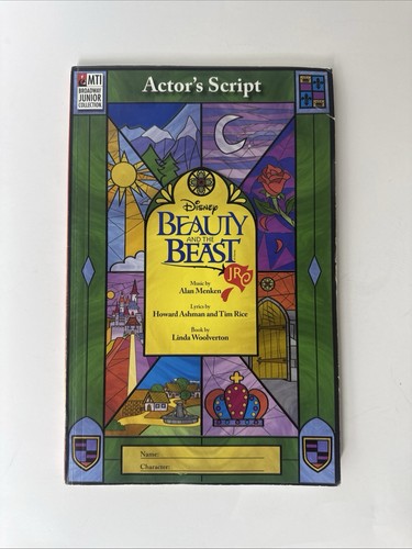 Disney Beauty and the Beast JR Actor’s Script MTI Broadway Junior ...