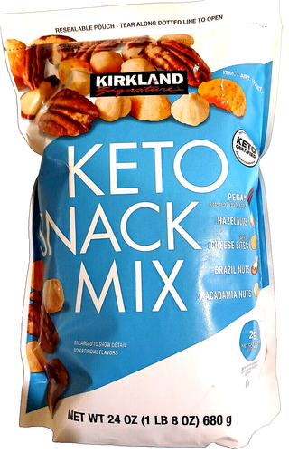 Kirkland Signature Keto Snack Nut Mix 24 oz (1 Lb 8 Oz) 680 g EXP 12/ ...