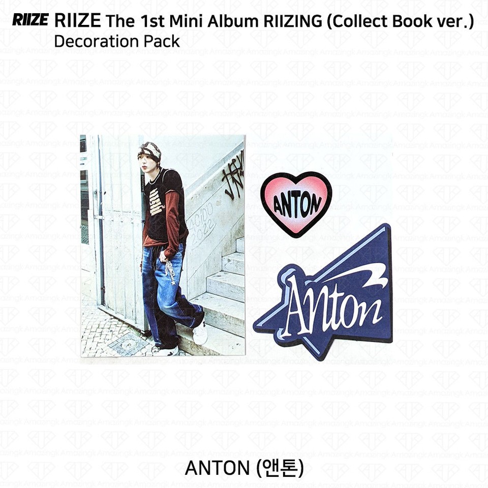 RIIZE The 1st Mini Album RIIZING Collect Book Photocard Portrait Photo ...