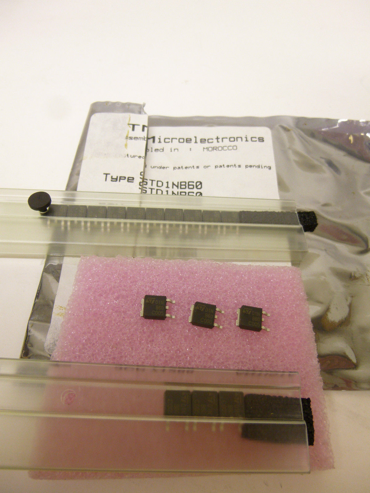 3 pieces STD1NB60 N MOSFET 600V 7.4Ohm 1A 45W DPAK STD1NK60 FQD1N60 NEW ~ | eBay