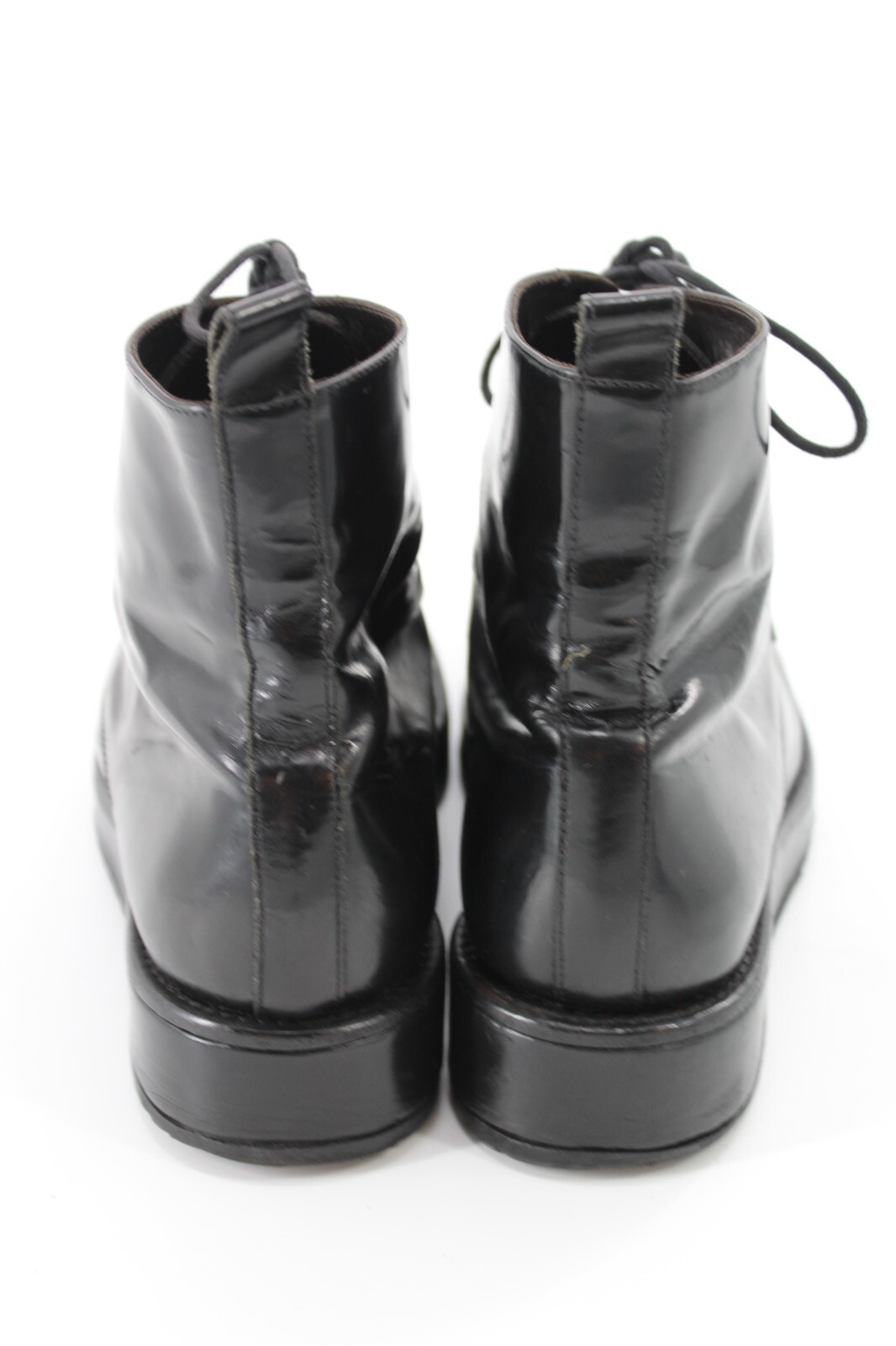 The House of A. Sauvage Dictator Boot Patent Leather Punk Combat RARE ...